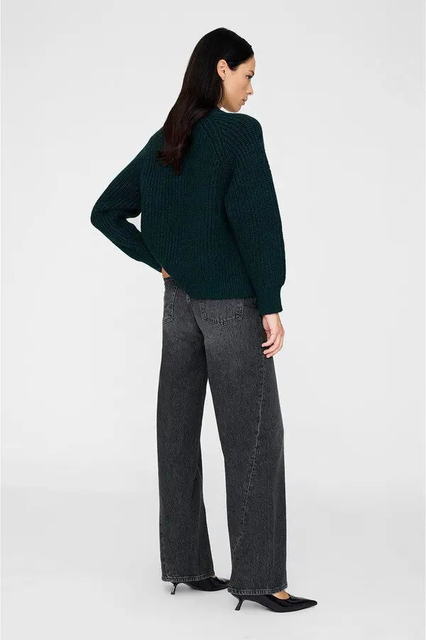 Anine Bing Kendrick Sweater Bing - Dark Teal – Atelerietheshop