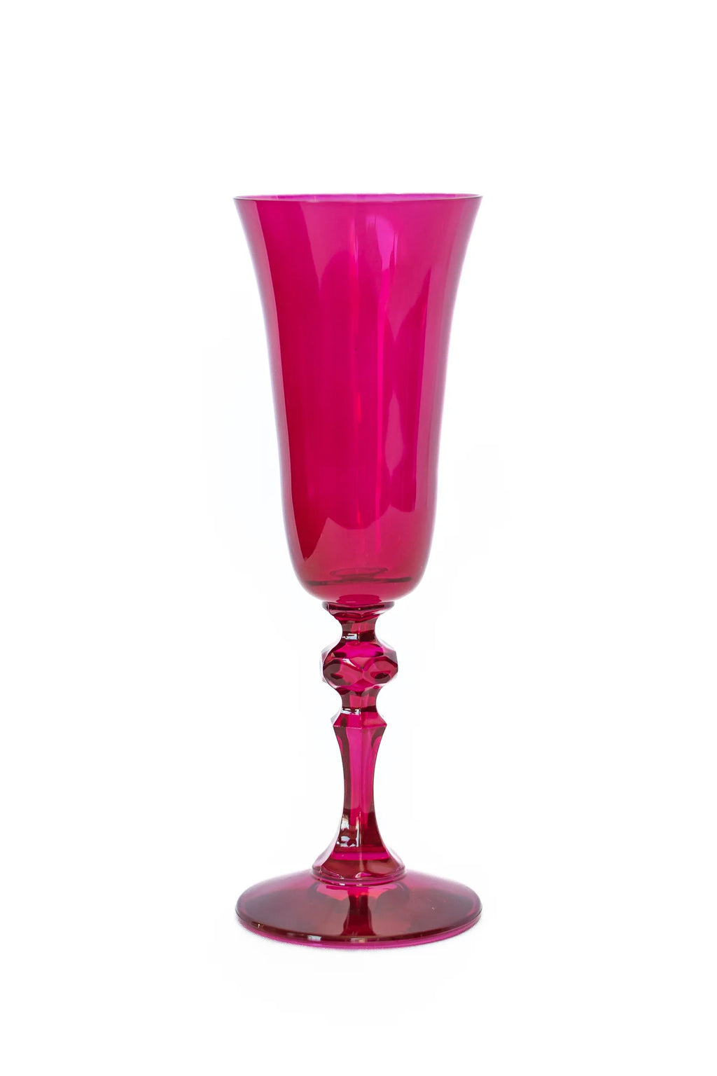Estelle Colored Glass Colored Regal Flute Viva Magenta – Atelerietheshop