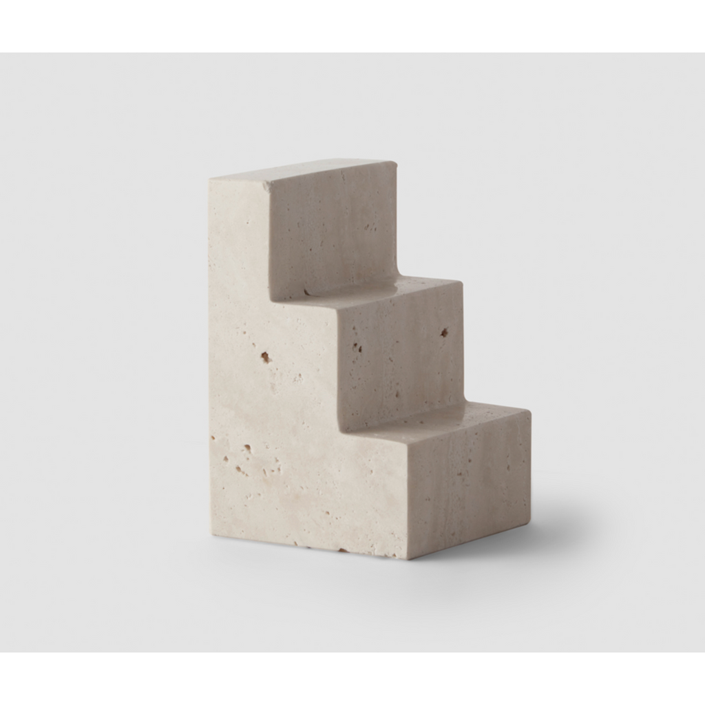 Printworks Bookend - Travertine/Limestone – Atelerietheshop