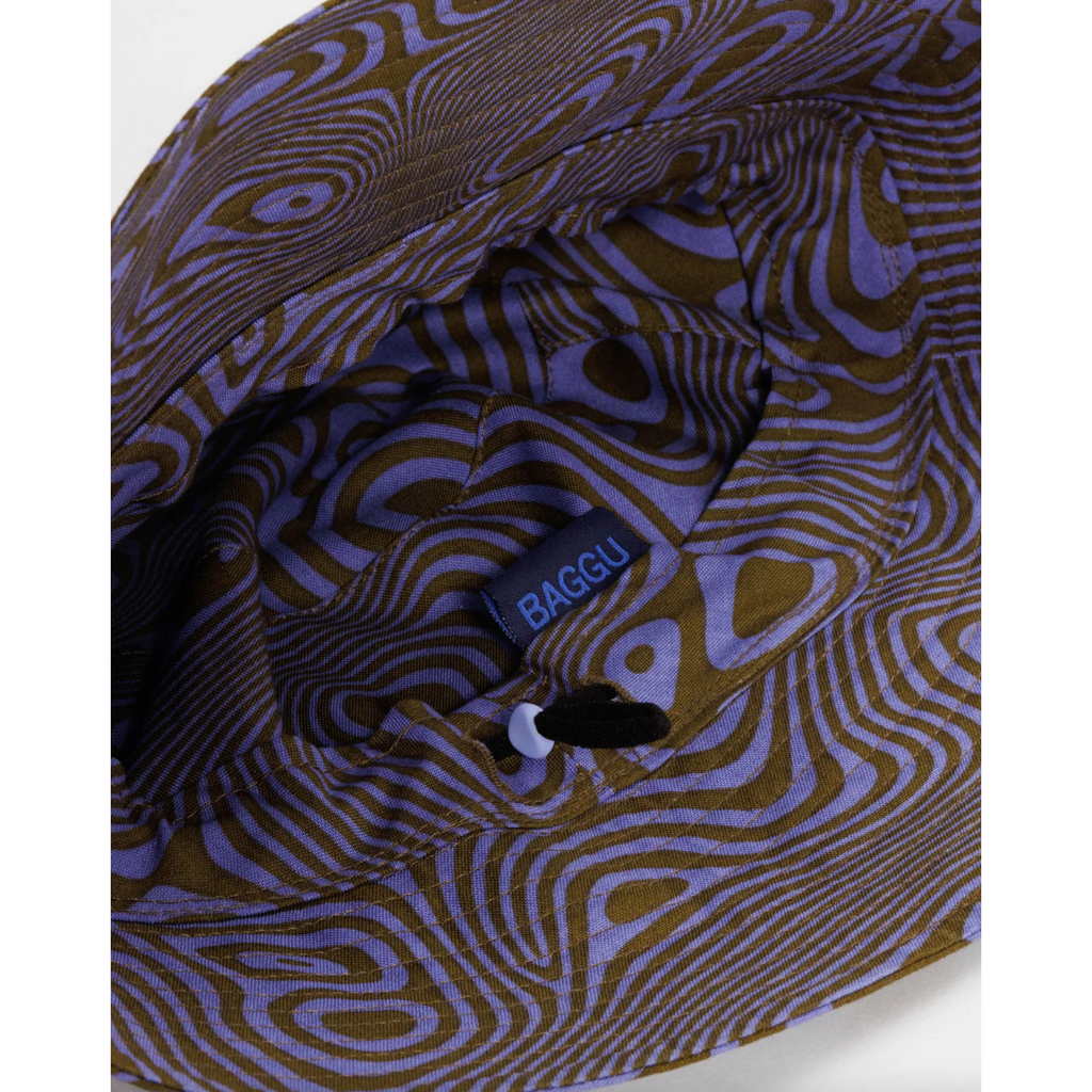 Baggu Bucket Hat - Trippy Swirl Seaweed – Atelerietheshop